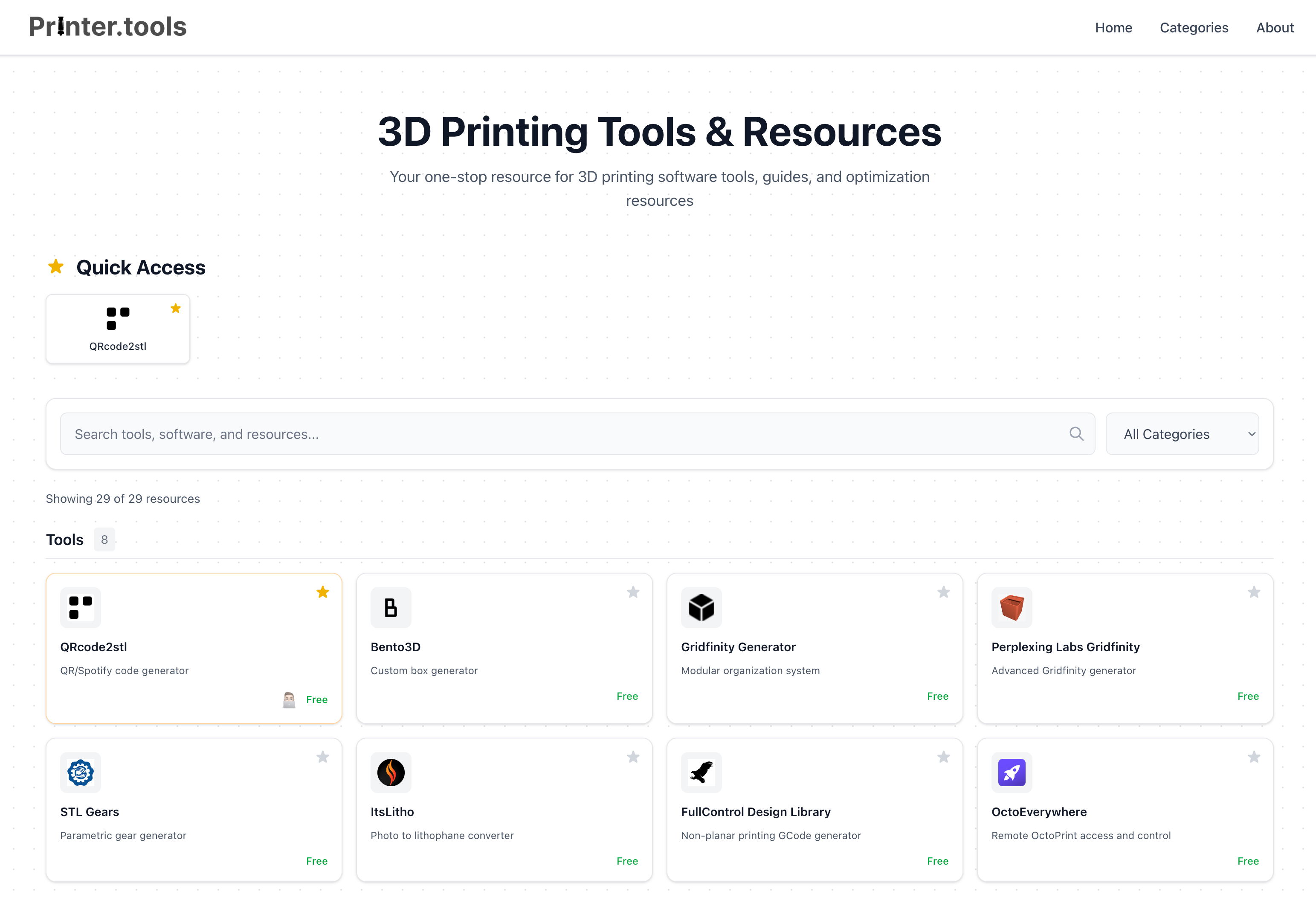 Printer.tools - 3D Printing Tools & Resources